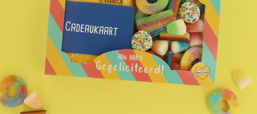 Snelle levering, brievenbus cadeau versturen - Veel Liefs